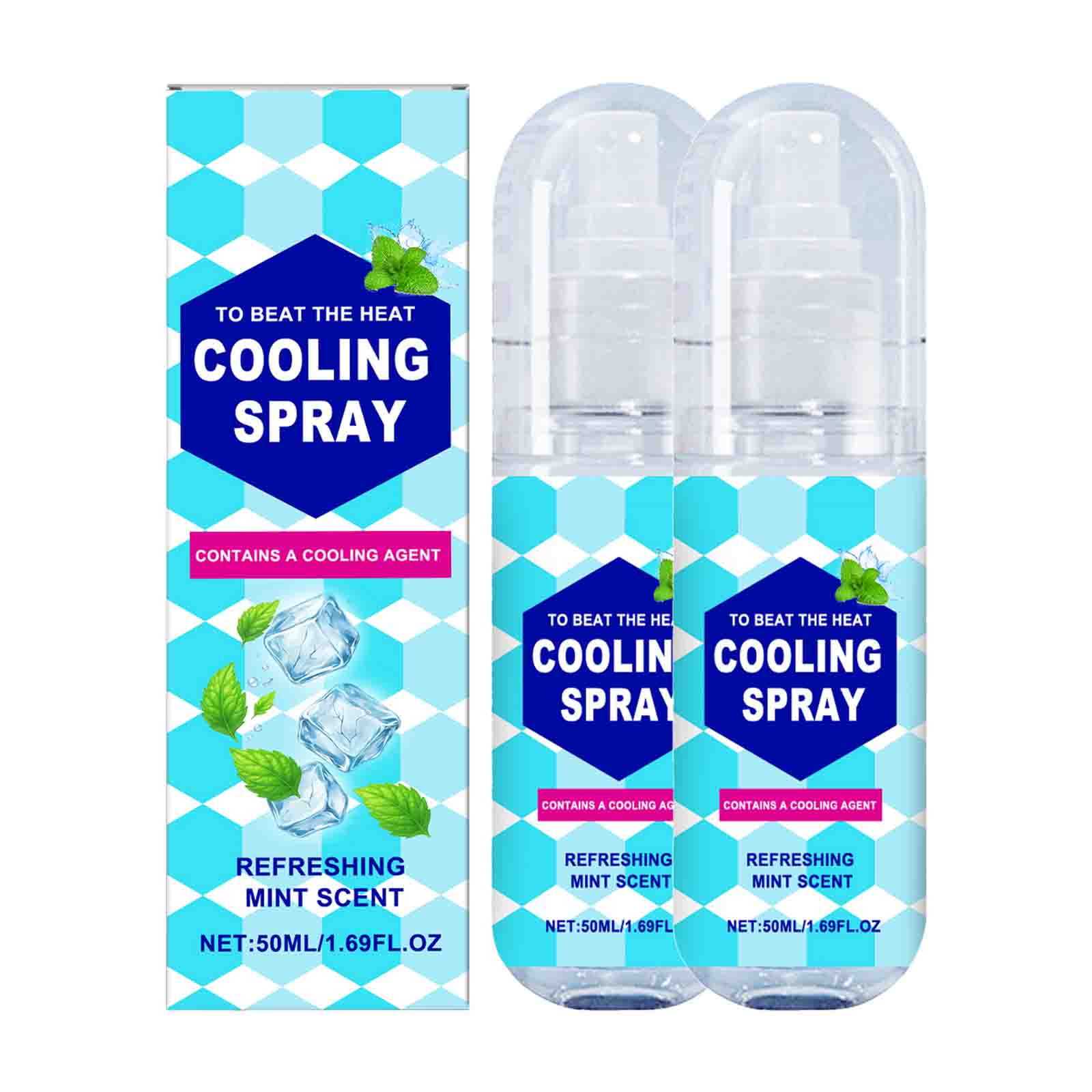 Mint Cool Spray, Cooling Spray for Hot Weather, Cold Spray, Ice Spray ...