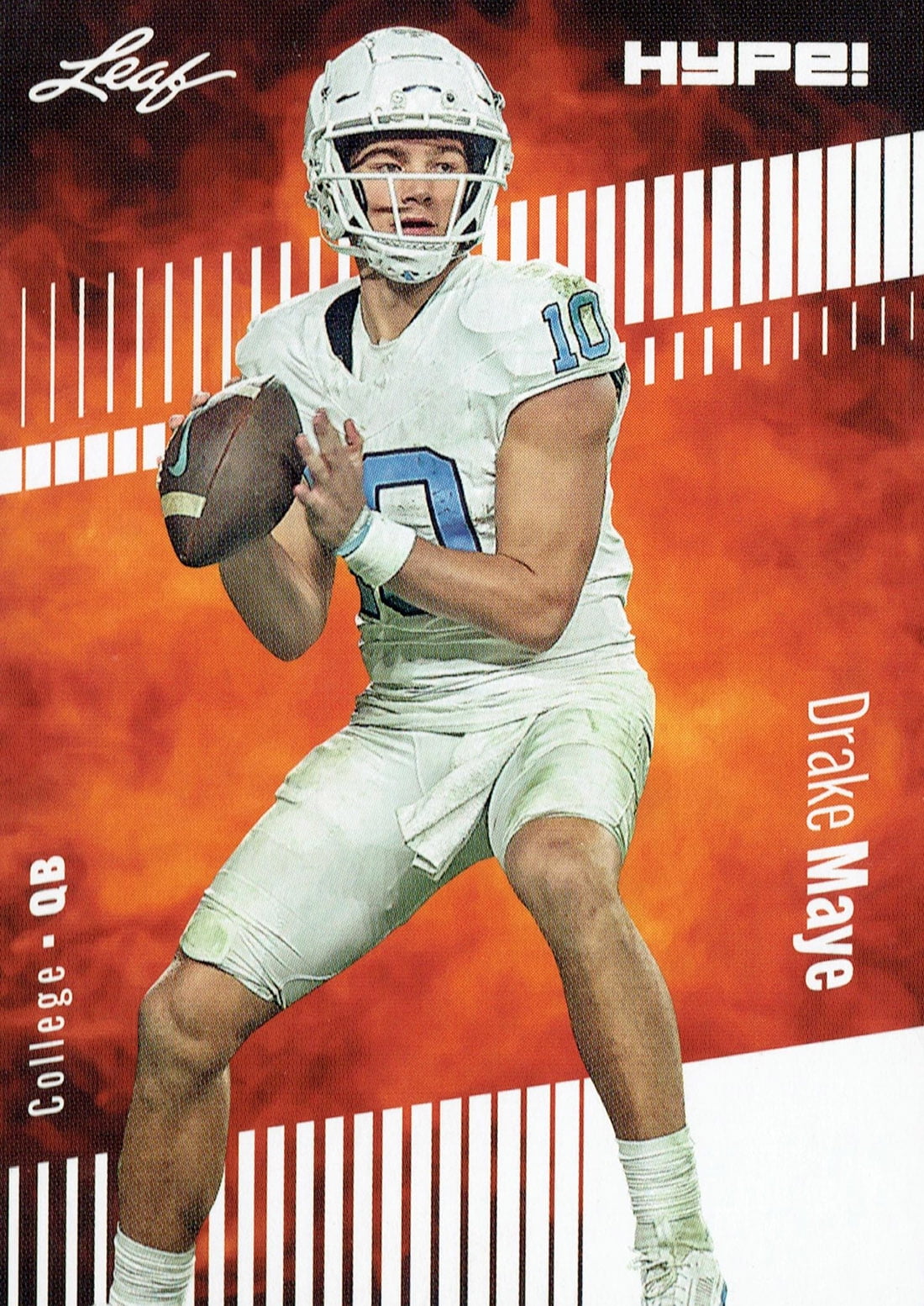 Mint Drake Maye 2023 Leaf HYPE! #114a Just 5000 Ever Made! Rookie Card ...