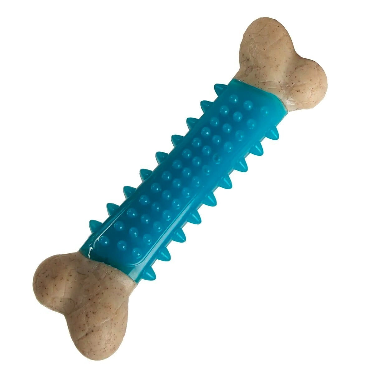 Mint Flavored Dog Bone Healthy Dental Chews with Gum Massaging Nubs ...