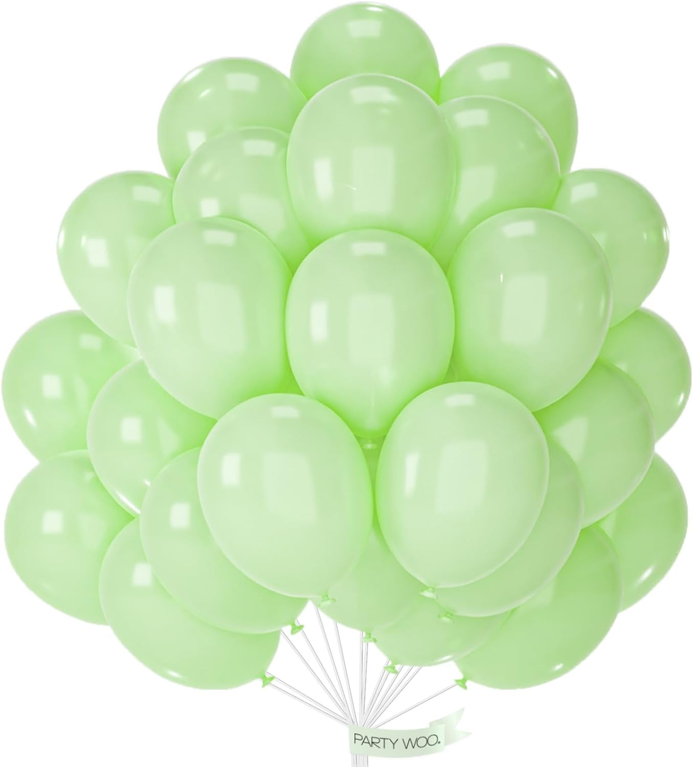 Mint Green Balloons 50pcs 12 Inch Pastel Light Green Balloons for ...