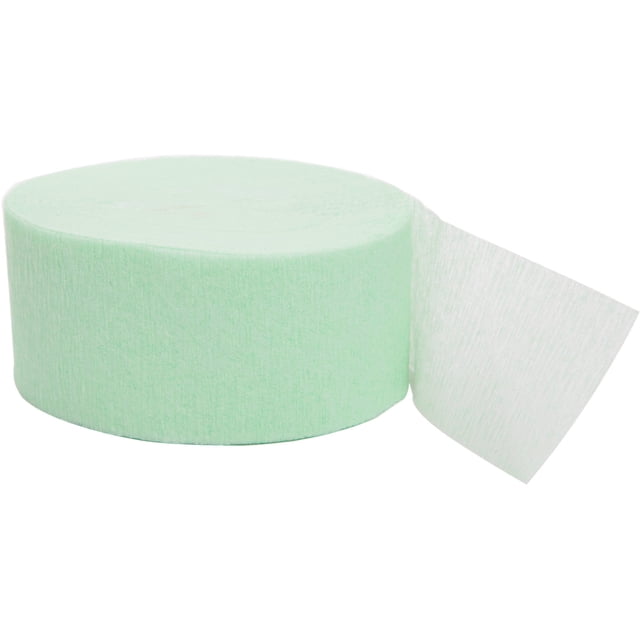 Mint Green Crepe Paper Party Streamer Roll, 81ft, 1ct - Walmart.com