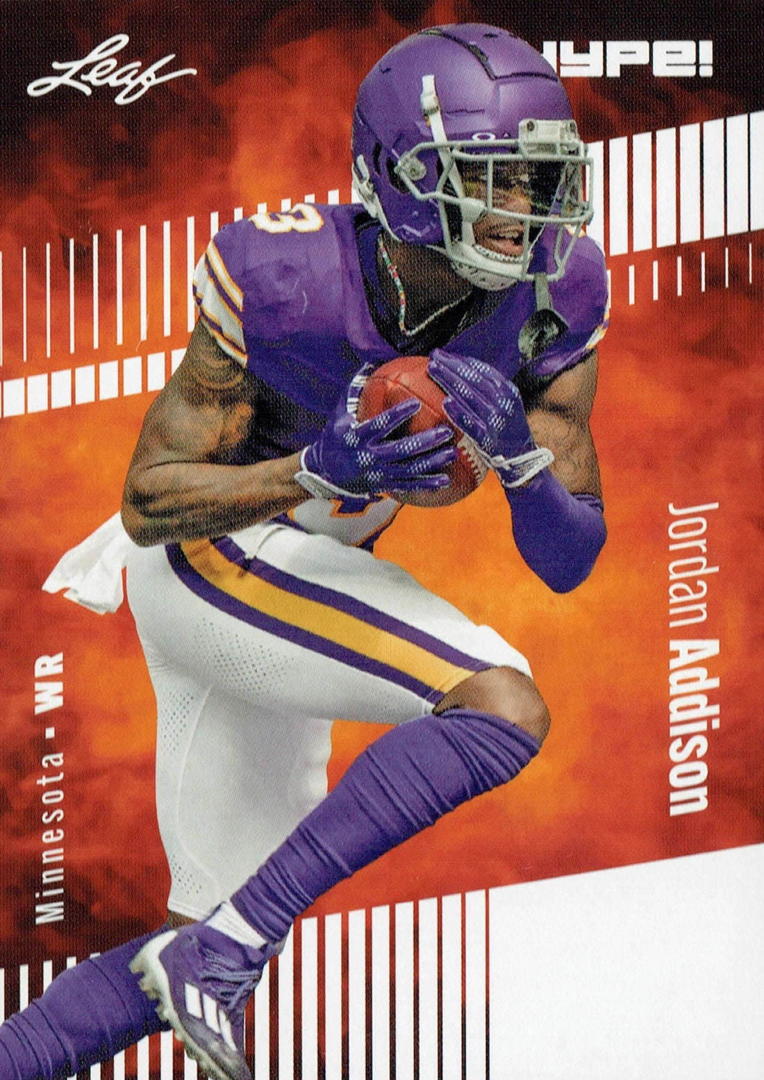 Mint Jordan Addison 2023 Leaf HYPE! #127A Just 5000 Ever Made! Rookie ...