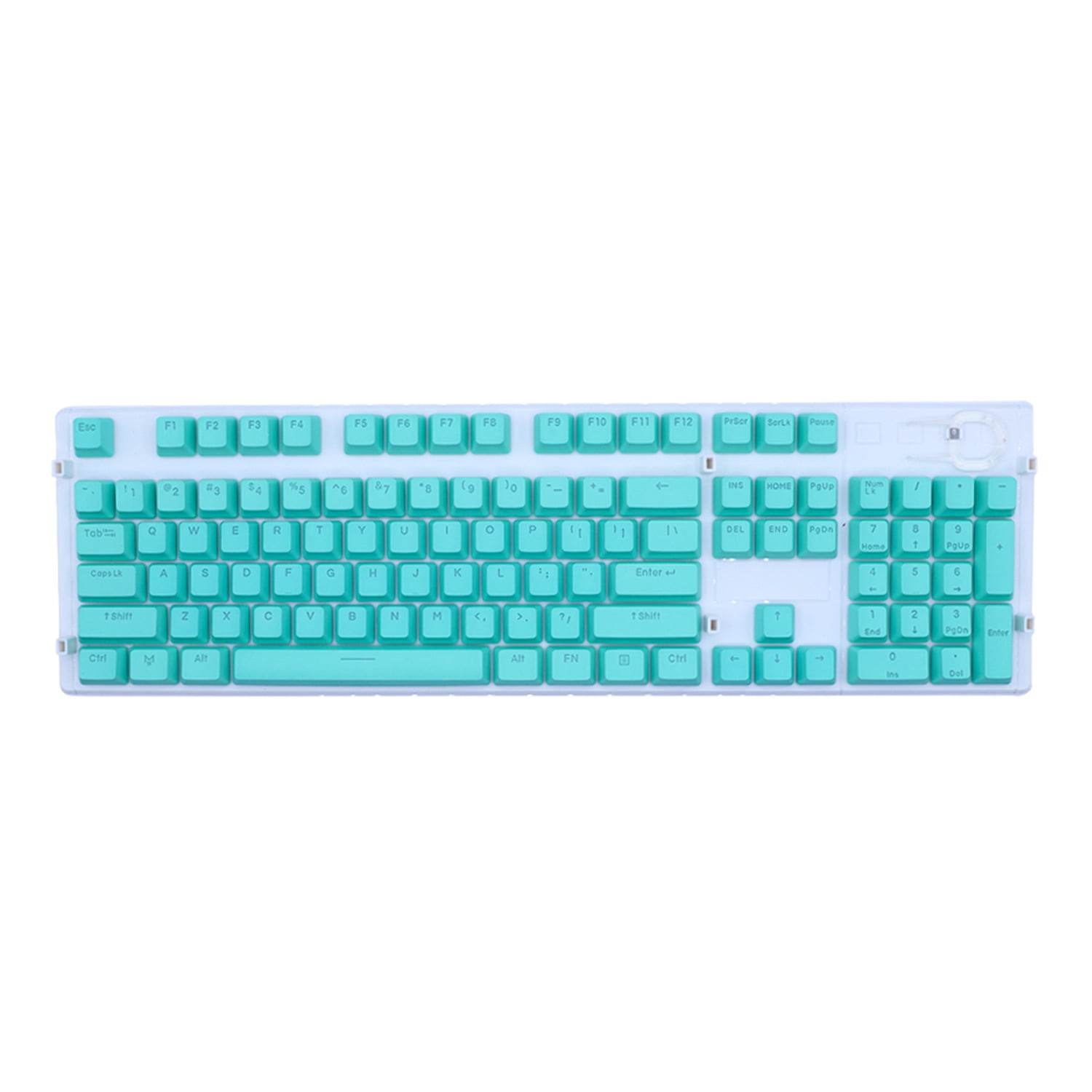 Mint PBT Doubleshot Backlit Keycaps - Walmart.com
