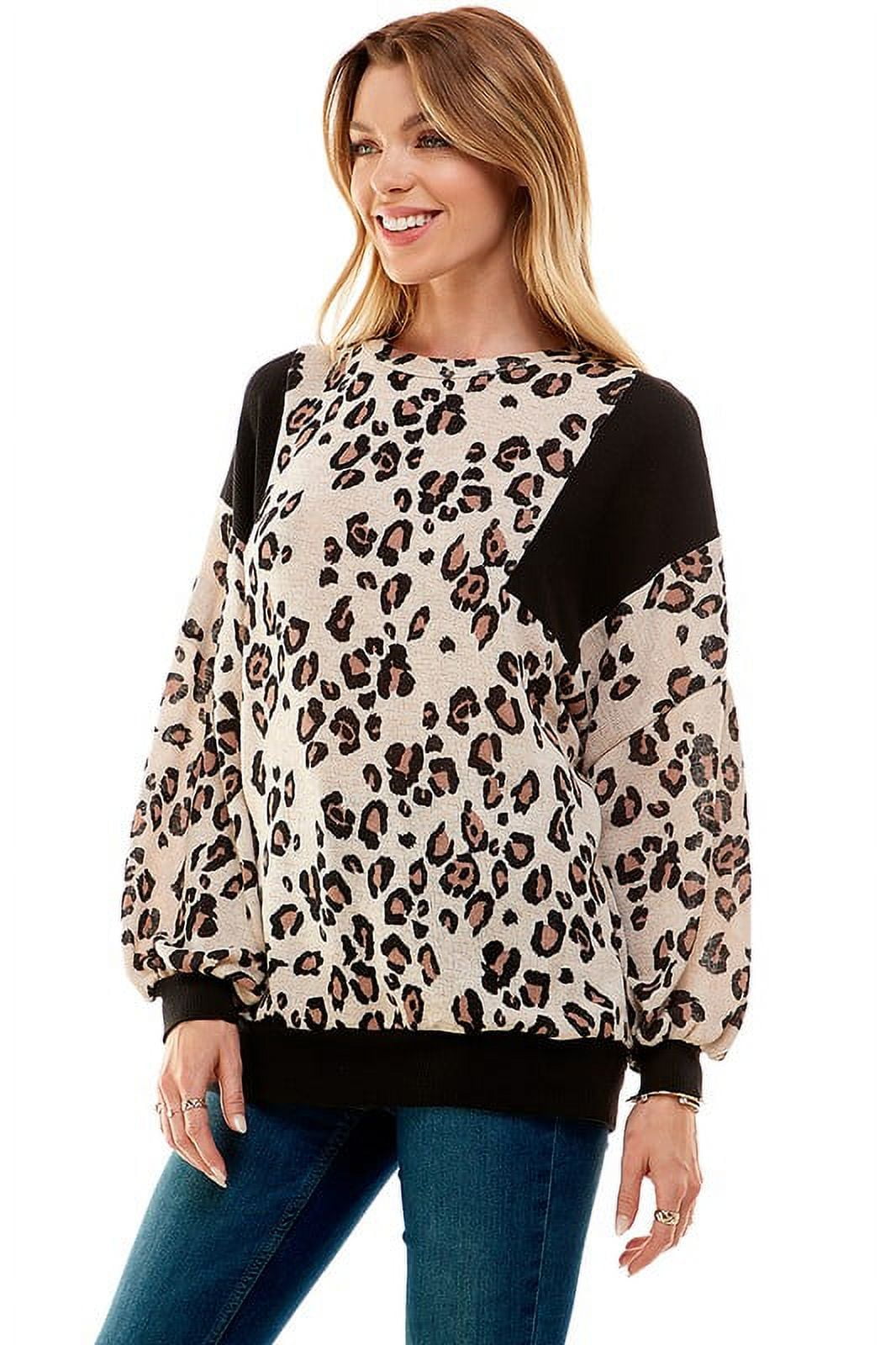 Mint Plus Pink - Wildlife Whimsy Long Sleeve Round Neck - Rayon Fabric ...