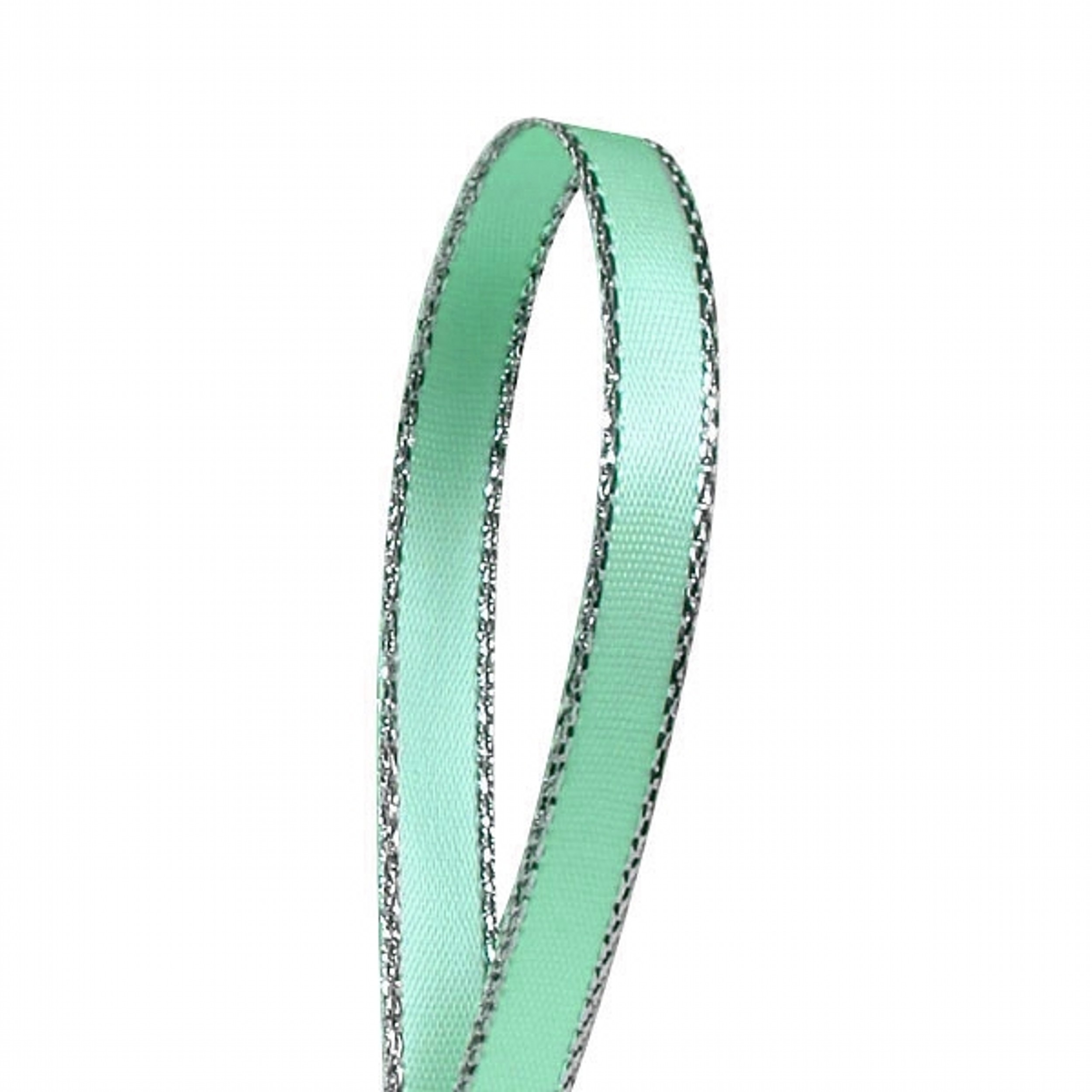 Mint Solid Color 3/8-Inch Silver Edge Ribbon, 50-Yards - Walmart ...
