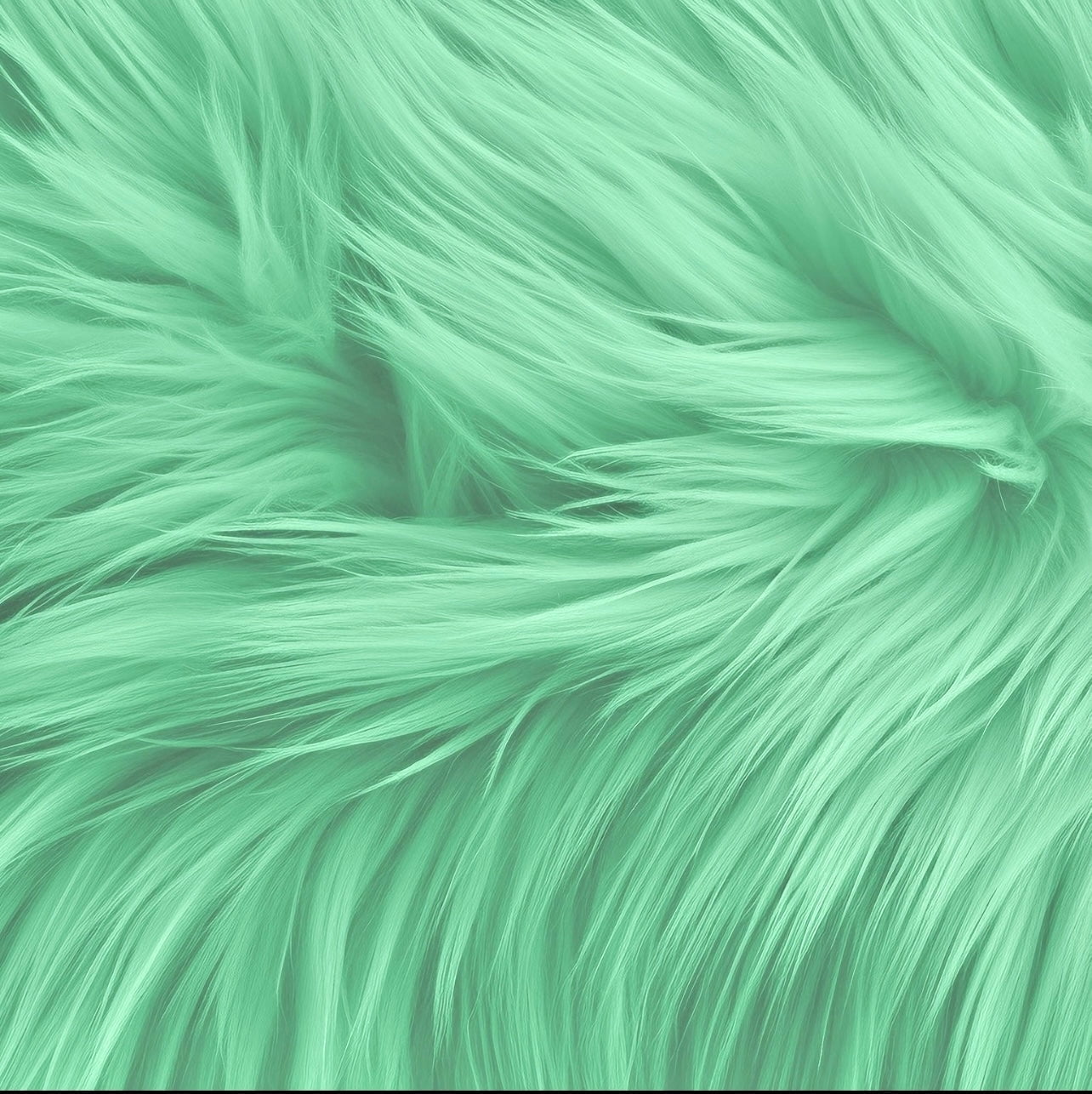 Mint Table Runner | Faux Fur Table Runners | 14 X 60-Inch Long Fluffy ...