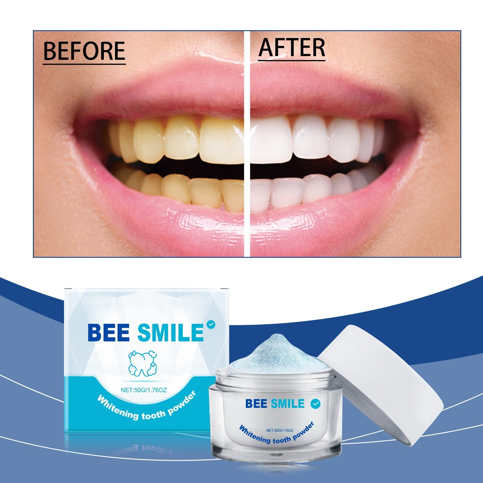 Mint Tooth Powder Gum Care Freshens Breath Cavities & Toothpaste ...