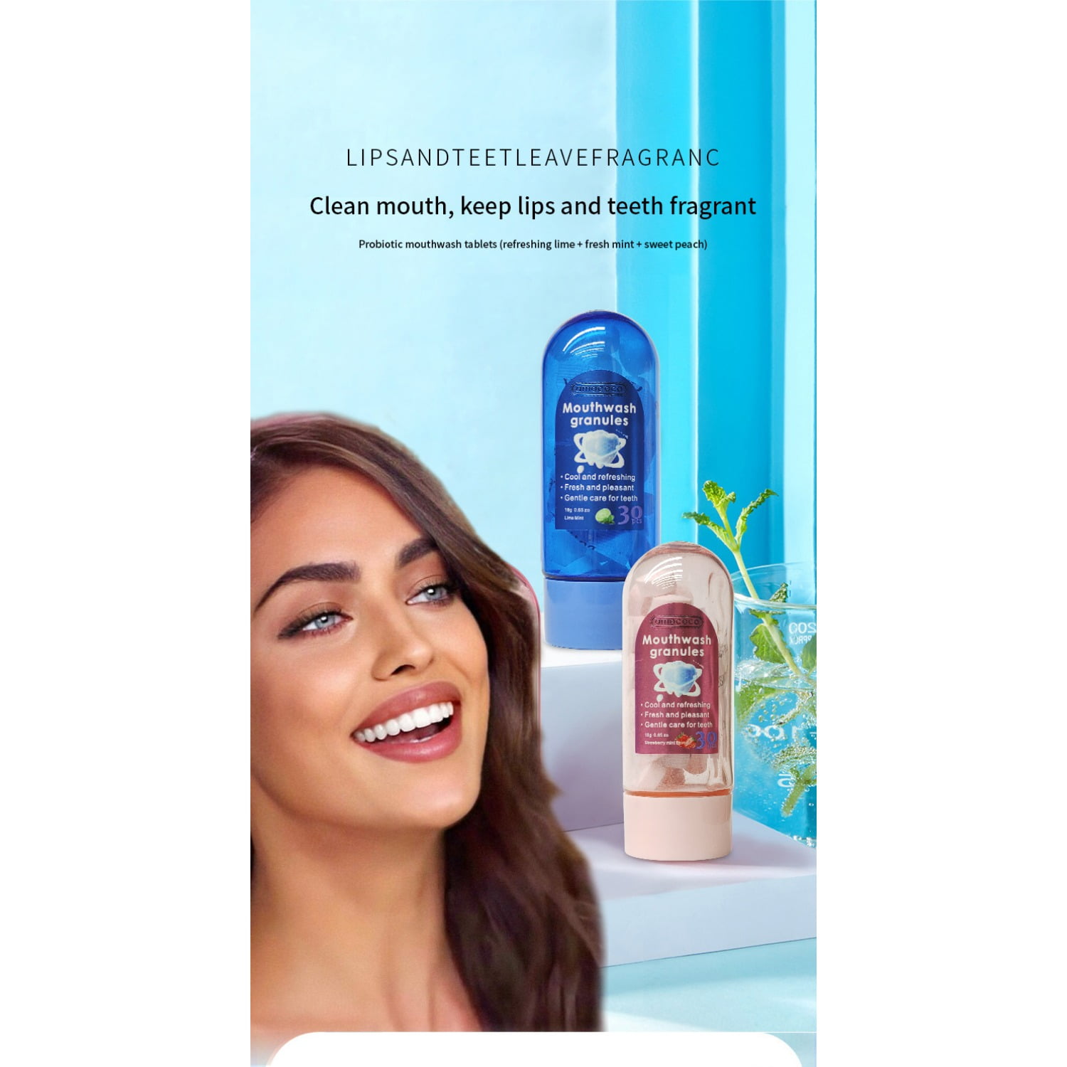 Mint Toothpaste Granules A Formula Developed By Dentists For Anti Moth And Fluoride Toothpaste