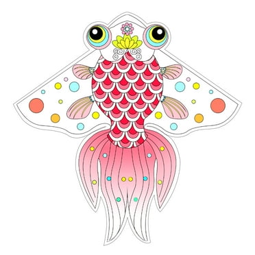 Mint's Colorful Life Butterfly Kite for Kids & Adults, Easy to Fly ...