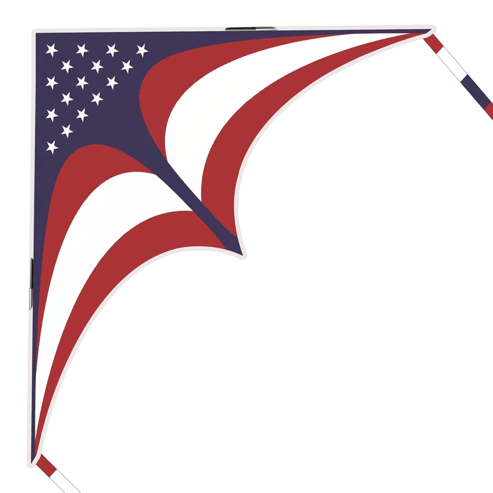 Mint's Colorful Life Large Delta Kite, American Flag Design, Easy to ...