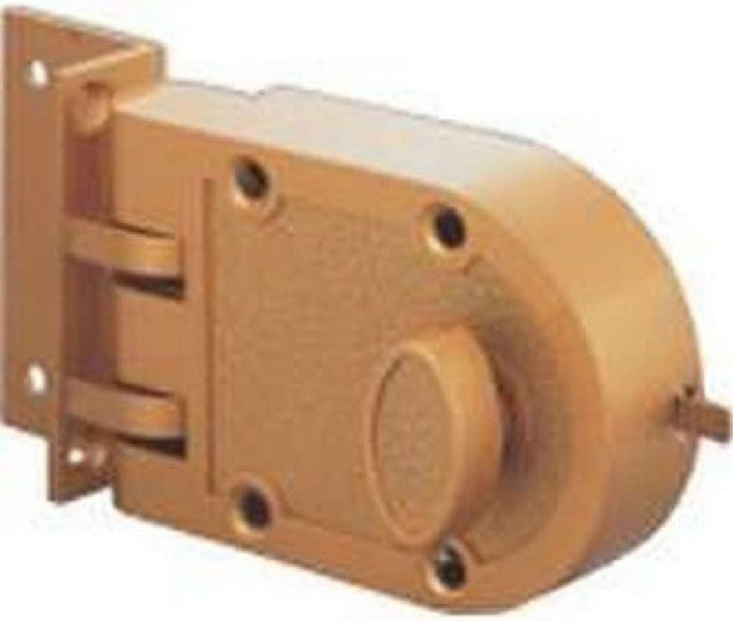 MintCraft Jimmy Proof Single Cylinder Lock Bright Brass Finish ...