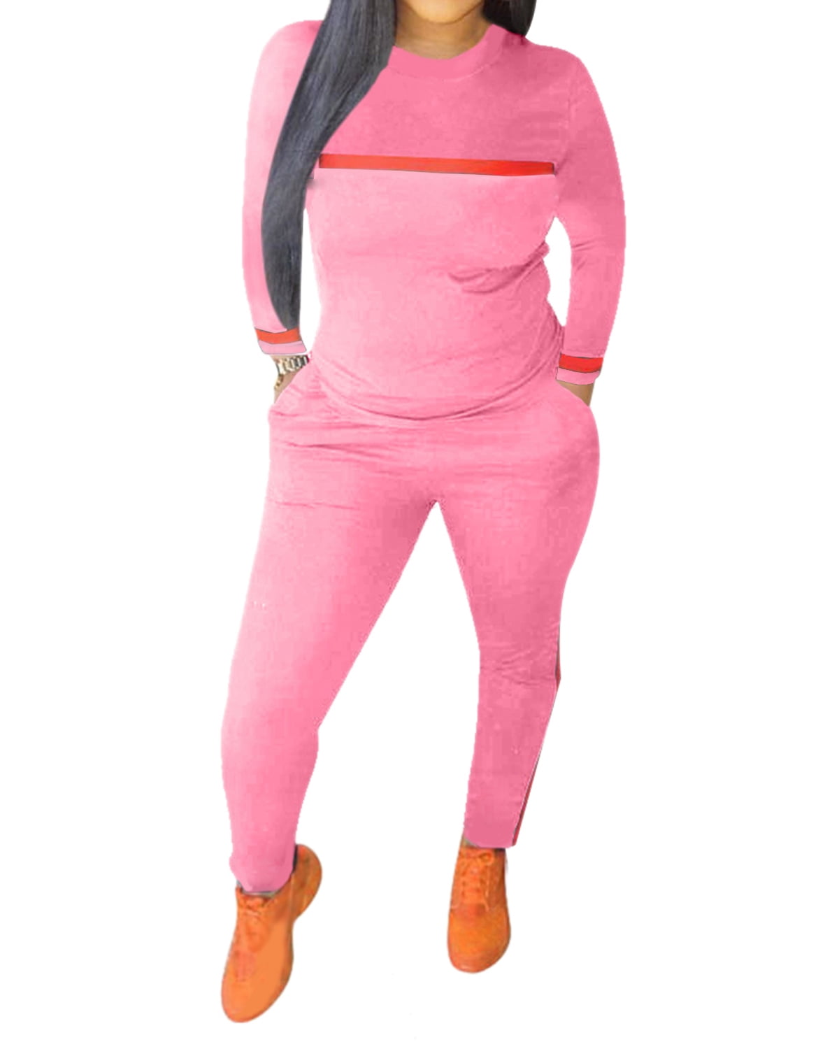 MintLimit Women's Sports Outfits Set 2 Piece Tracksuits Workout ...
