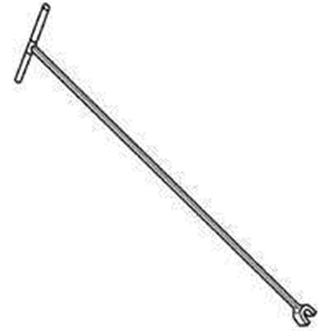 ProSource WMT6034-3L Water Meter Key, U-Shape Head, Bar Handle, 60 in L ...