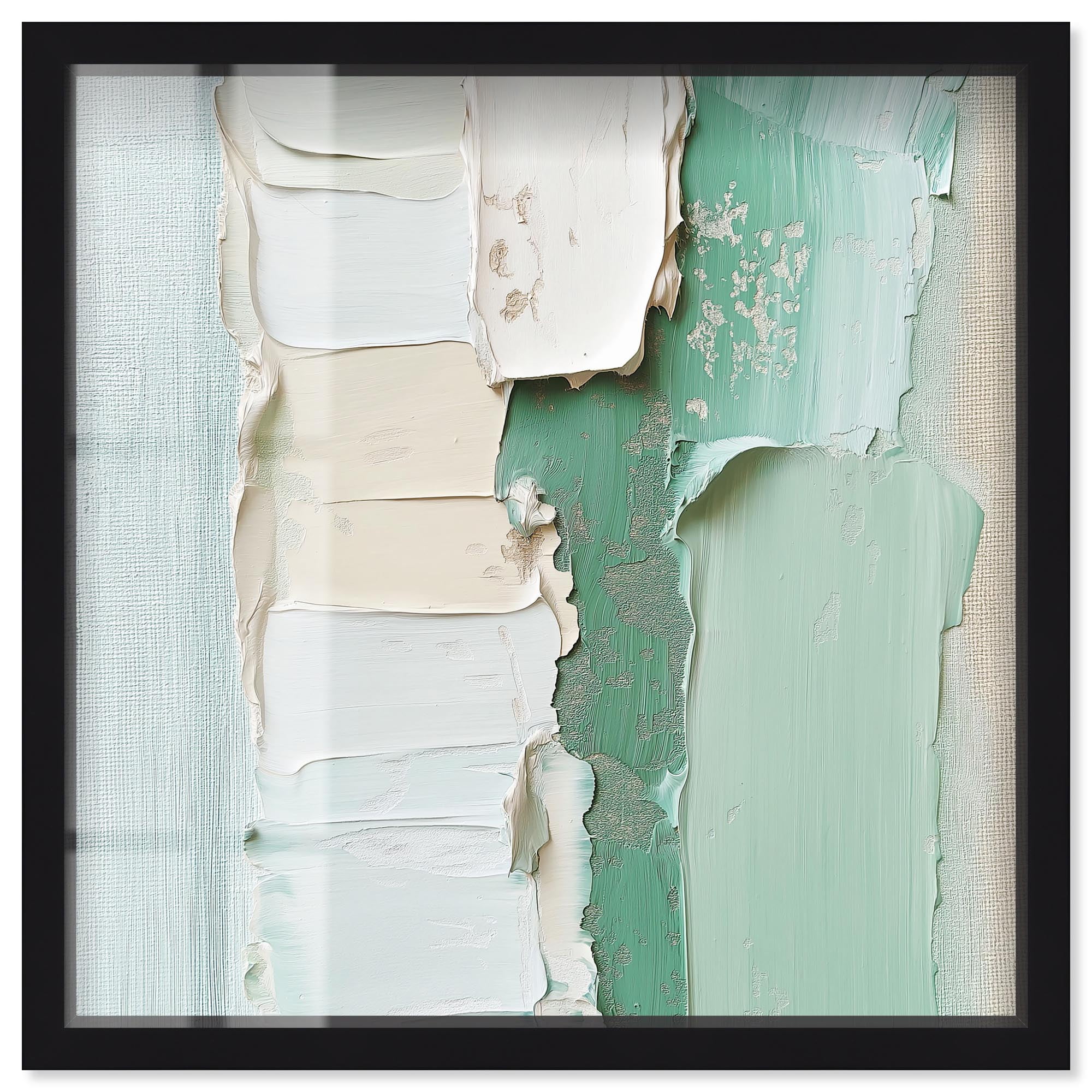 Minted Horizon III Shadowbox Print Mint Abstract Art by Art Remedy ...
