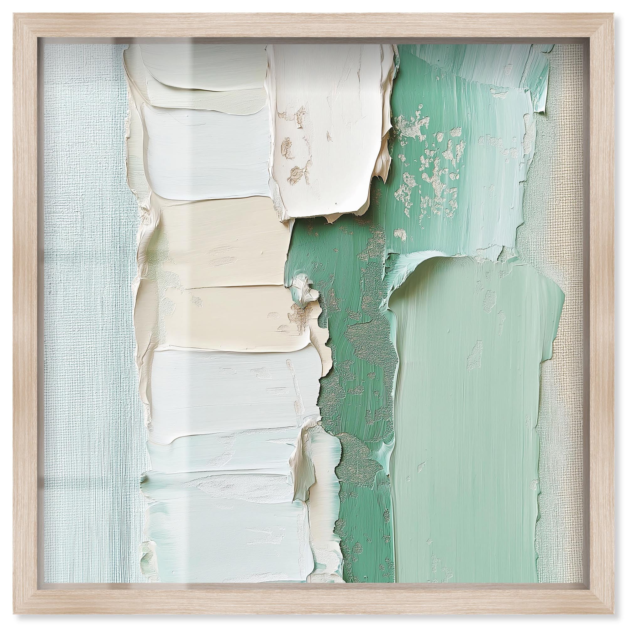 Minted Horizon III Shadowbox Print Mint Abstract Art by Art Remedy ...