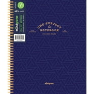 Pen+Gear 1-Subject Notebook, College Ruled, Blue, 70 Sheets - Walmart.com