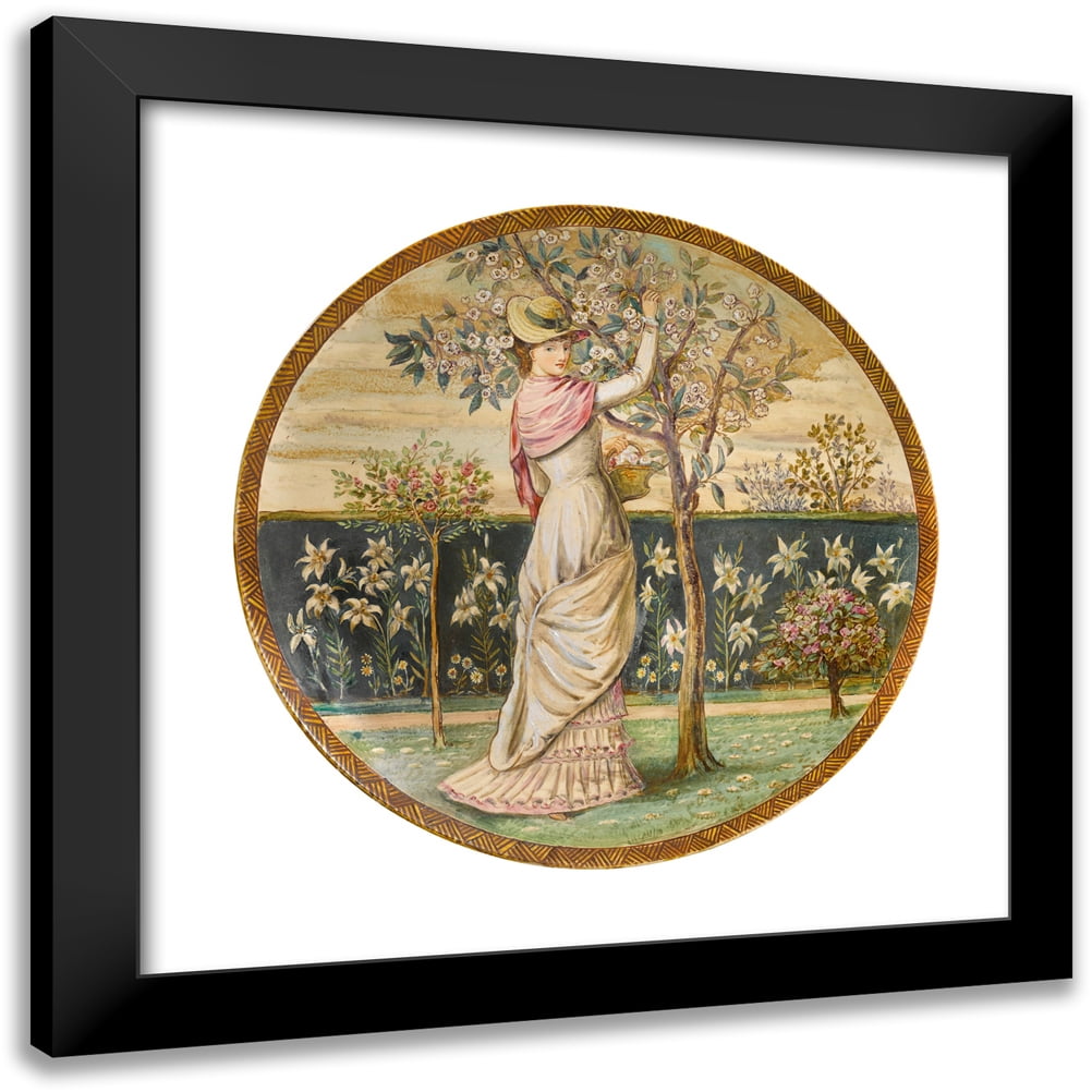 Minton and Co. 20x20 Black Modern Framed Museum Art Print Titled ...