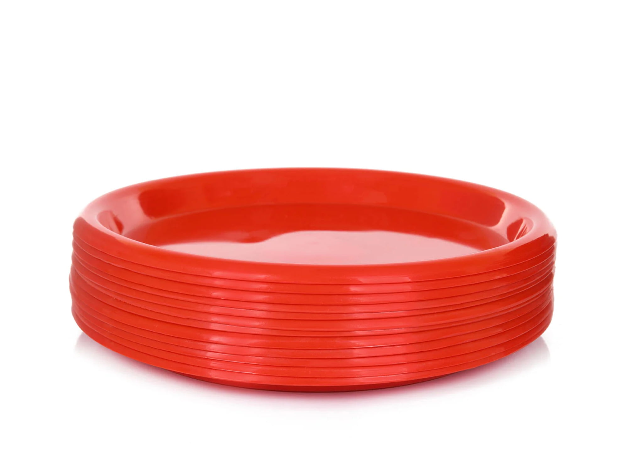 Mintra Home - Large Plastic Plates 8.5in 12 Pack - Walmart.com