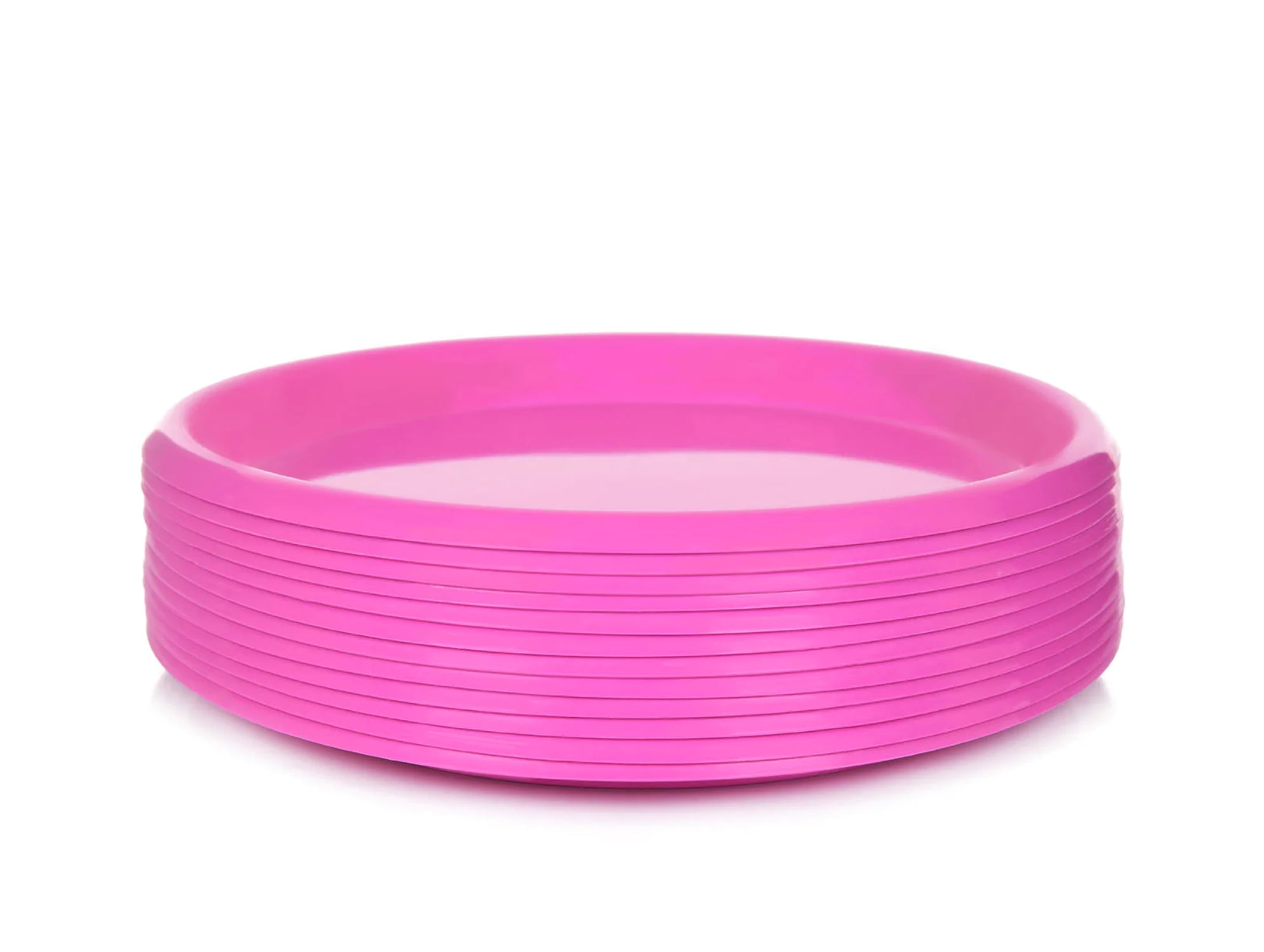 Mintra Home - Large Plastic Plates 8.5in 12 Pack - Walmart.com