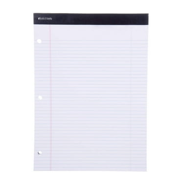 Prism+ Perforated Lined Writing Pads, Narrow Rule, 5 x 8, Pastel Pink ...