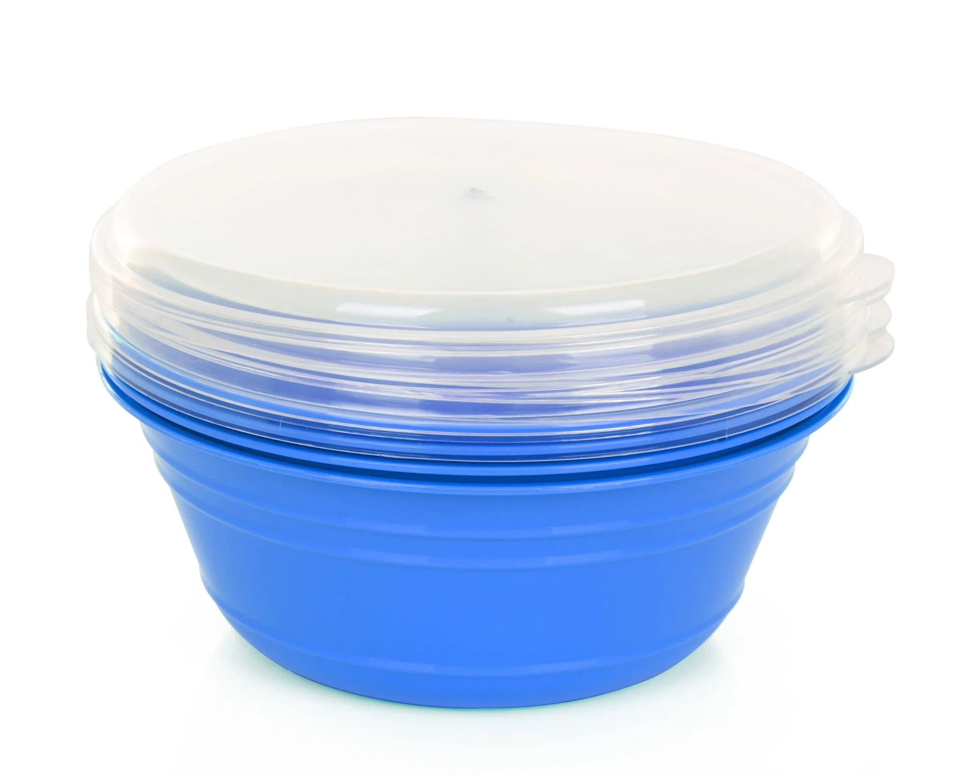 Mintra Home - Plastic Bowls with Covers 4 Pack - Walmart.com