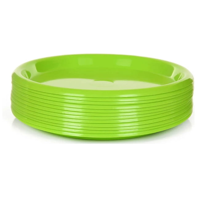 Mintra Home - Small Plastic Plates 6.5in 12 Pack - Walmart.com