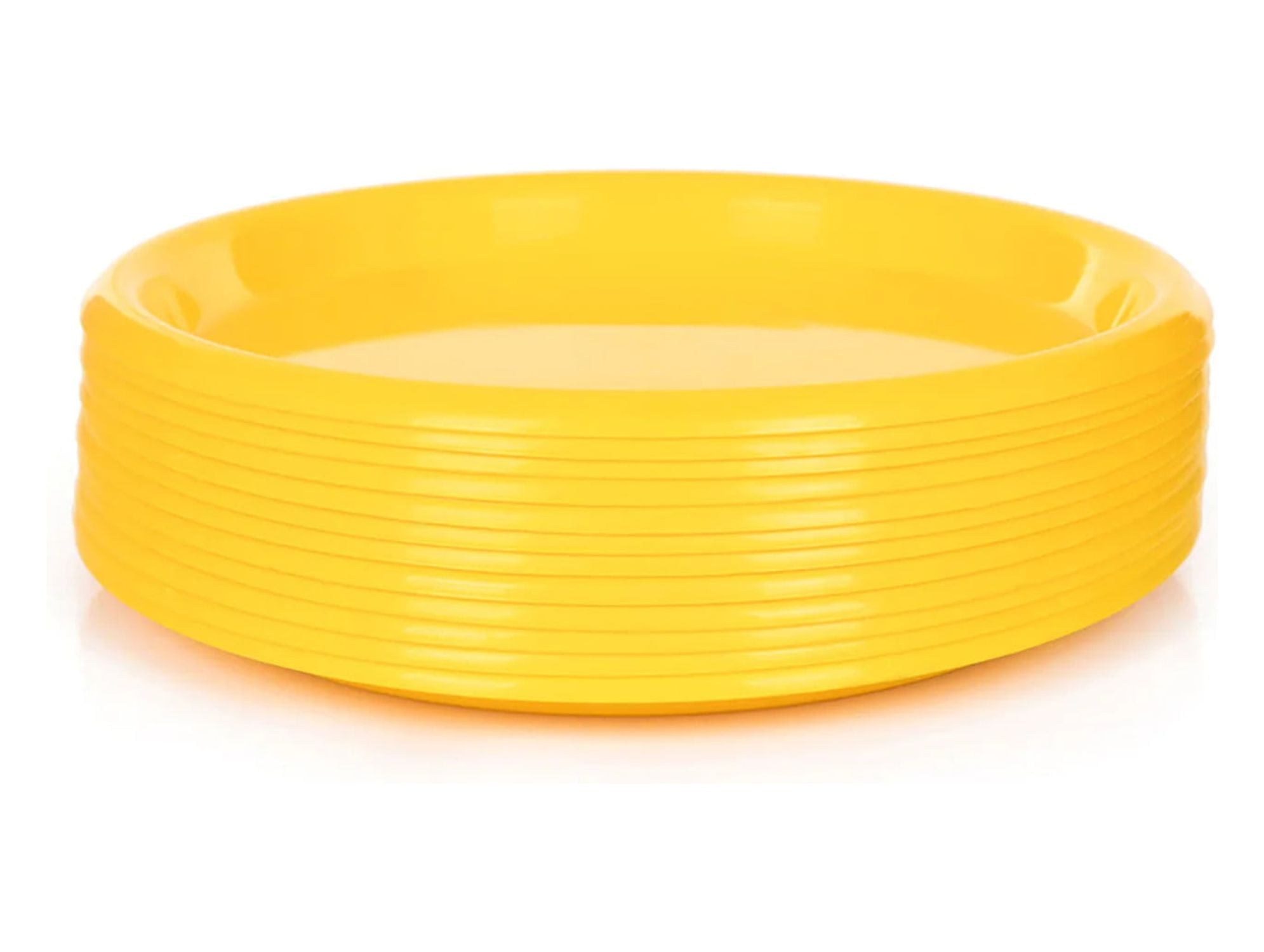 Mintra Home - Small Plastic Plates 6.5in 12 Pack - Walmart.com