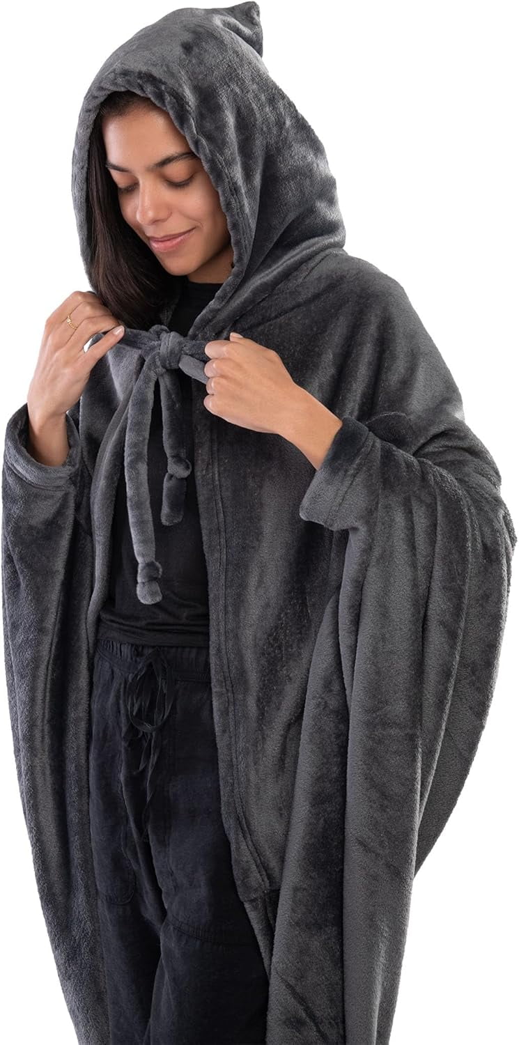 Mintra Home Wearable Blanket Hoodie, Soft, Warm & Cozy Snuggies for ...