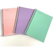 Mintra Office Durable Spiral Notebooks, 1 Subject, 19148 (Spring Pink ...