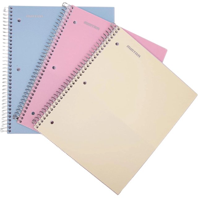 Mintra Office Durable Spiral Notebook - 2 Subject - Walmart.com