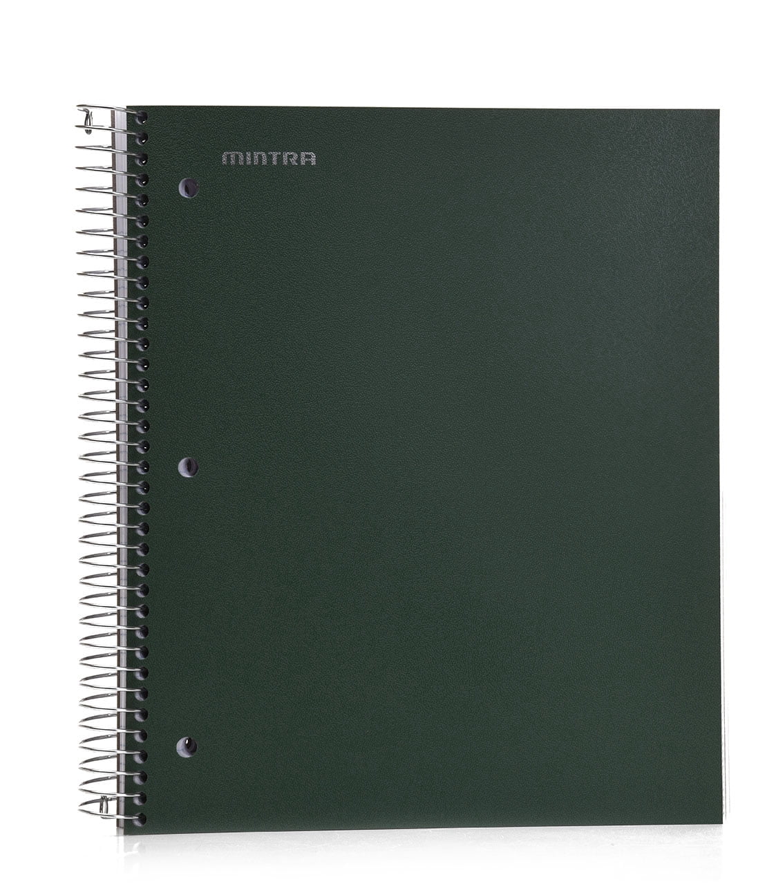 Mintra Office Durable Spiral Notebooks, 5 Subject - 200 Sheets, (Green ...