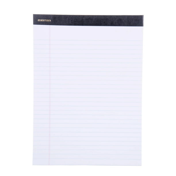 Mintra Office Legal Pads - (BASIC WHITE 6pk,) - 50 Sheets per Notepad ...