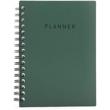 SUOSDEY 2024-2025 Undated Weekly Planner,Hardcover Notebook with Flower ...