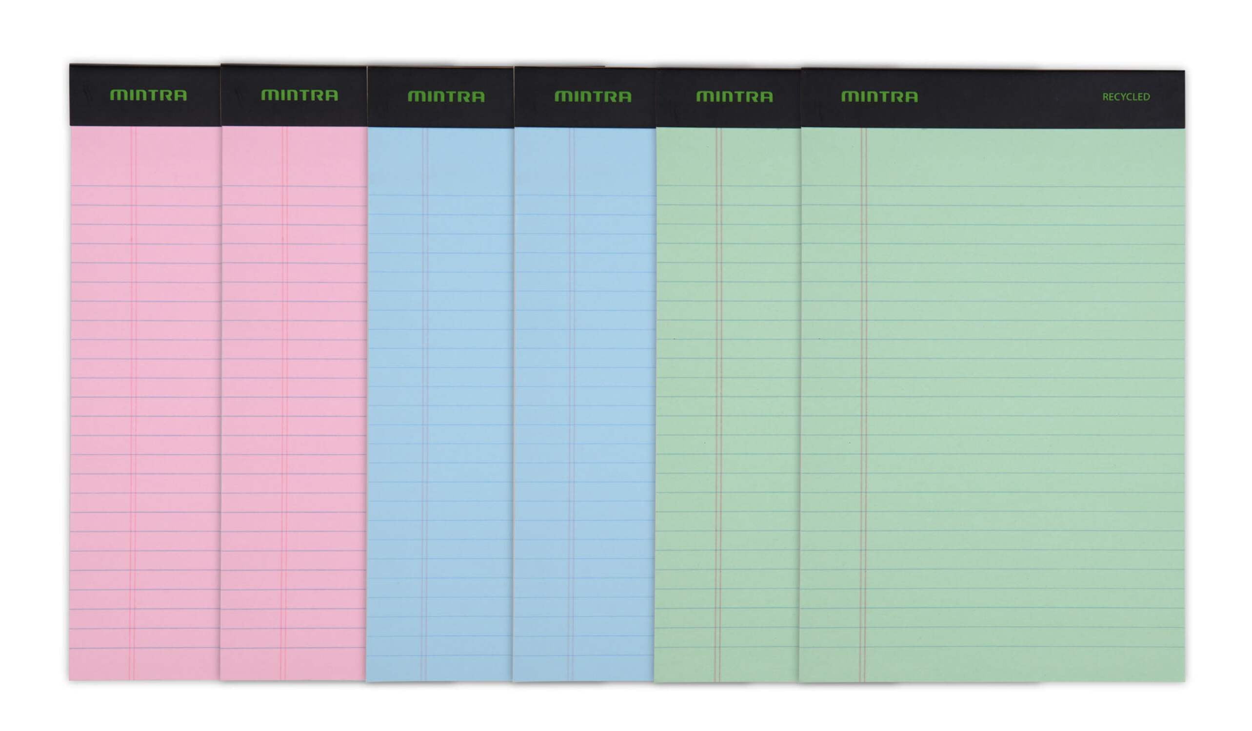 Recycled Writing Pads - 6 Pack - Walmart.com