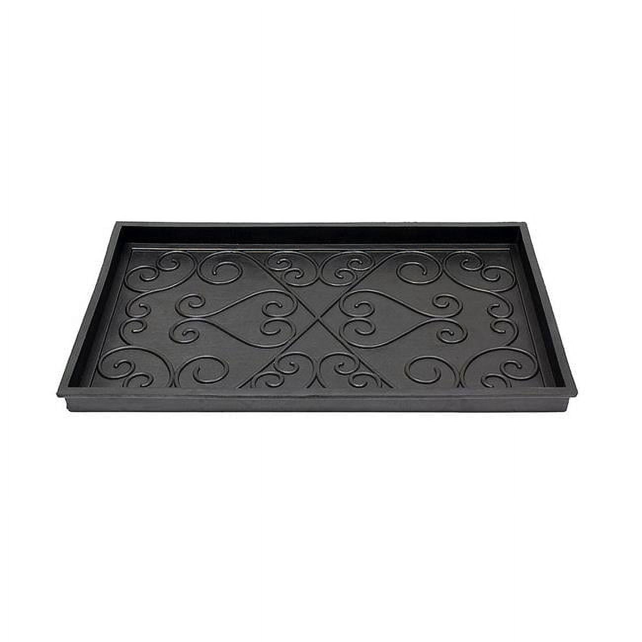 Mintueman-Achla Scrollwork Rubber Boot Tray Small - Mint Green ...