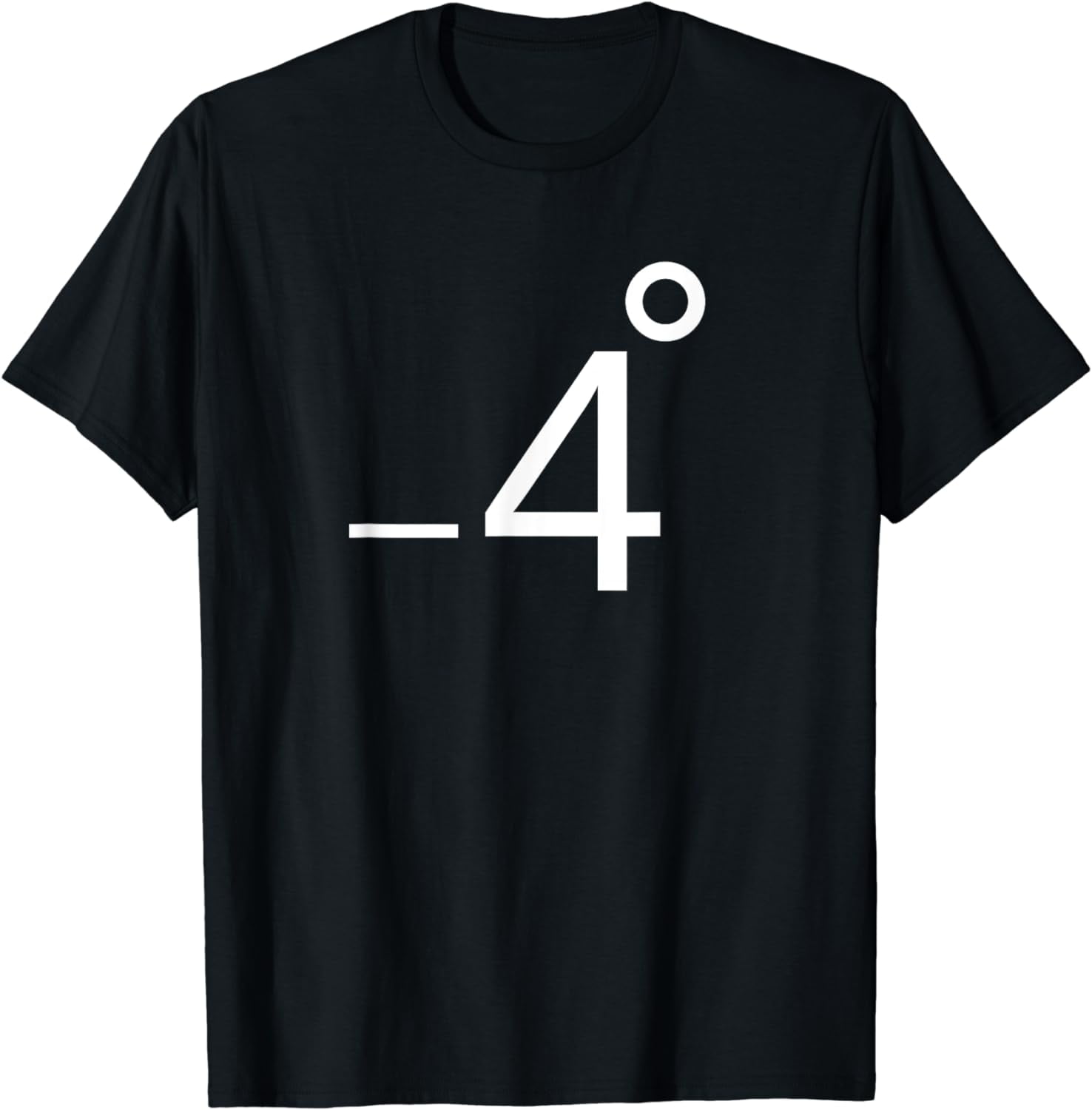 Minus 4 Degrees T-Shirt - Funny Stick Figure Poop Shirt - Walmart.com