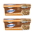 Minute Brown and Wild Rice Cups, Microwaveable 4.4 oz, Ready in 1 ...
