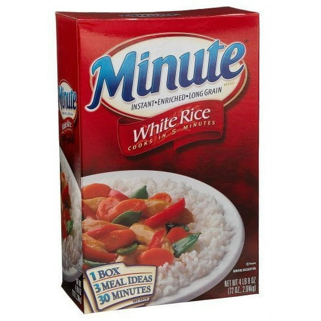 Minute Enriched Long Grain White Rice, 72oz - Walmart.com