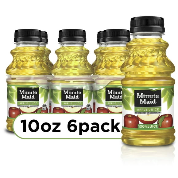 Mini Apple Juice Bottles