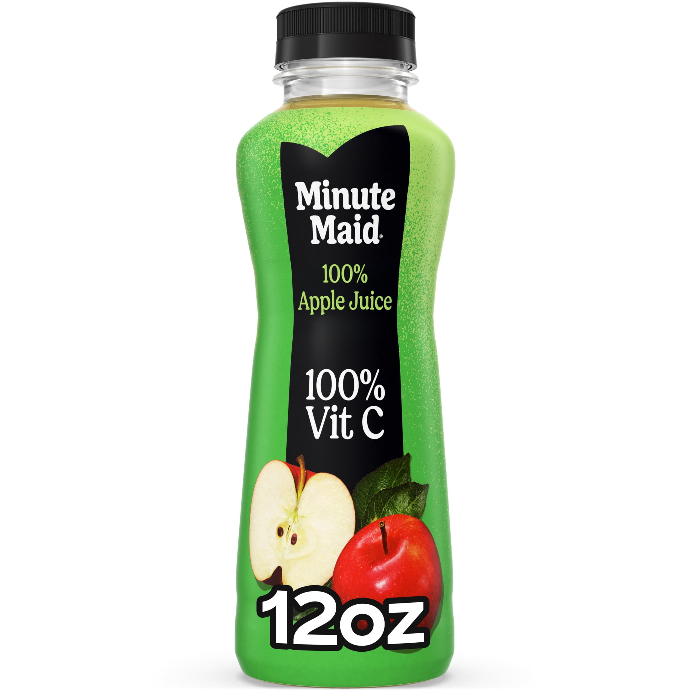 Minute Maid Apple Juice Bottle, 12 fl oz - Walmart.com