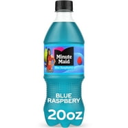 Minute Maid Blue Raspberry Juice Drink 20oz Bottles (Pack of 8 ...