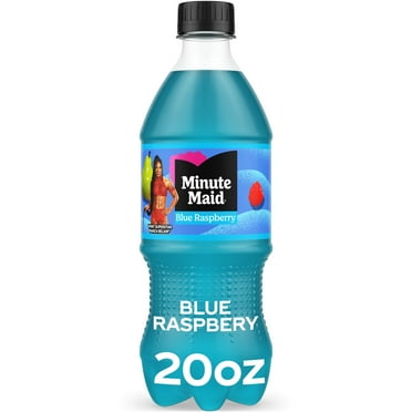 Minute Maid Blue Raspberry, 20 Oz Bottle - Walmart.com