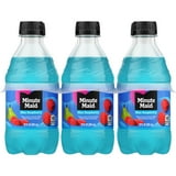 Minute Maid Blue Raspberry Juice Drink Bottles, 12 fl oz, 6 Pack ...