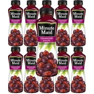Minute Maid Cranberry Grape Fruit Juice Drink, 12 fl oz Bottle ...