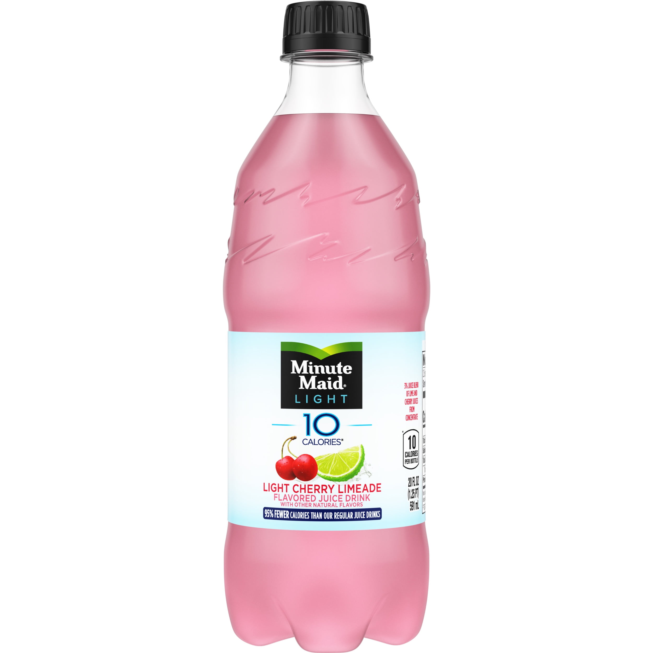 Minute Maid Light Cherry Limeade Bottle, 20 fl oz - Walmart.com