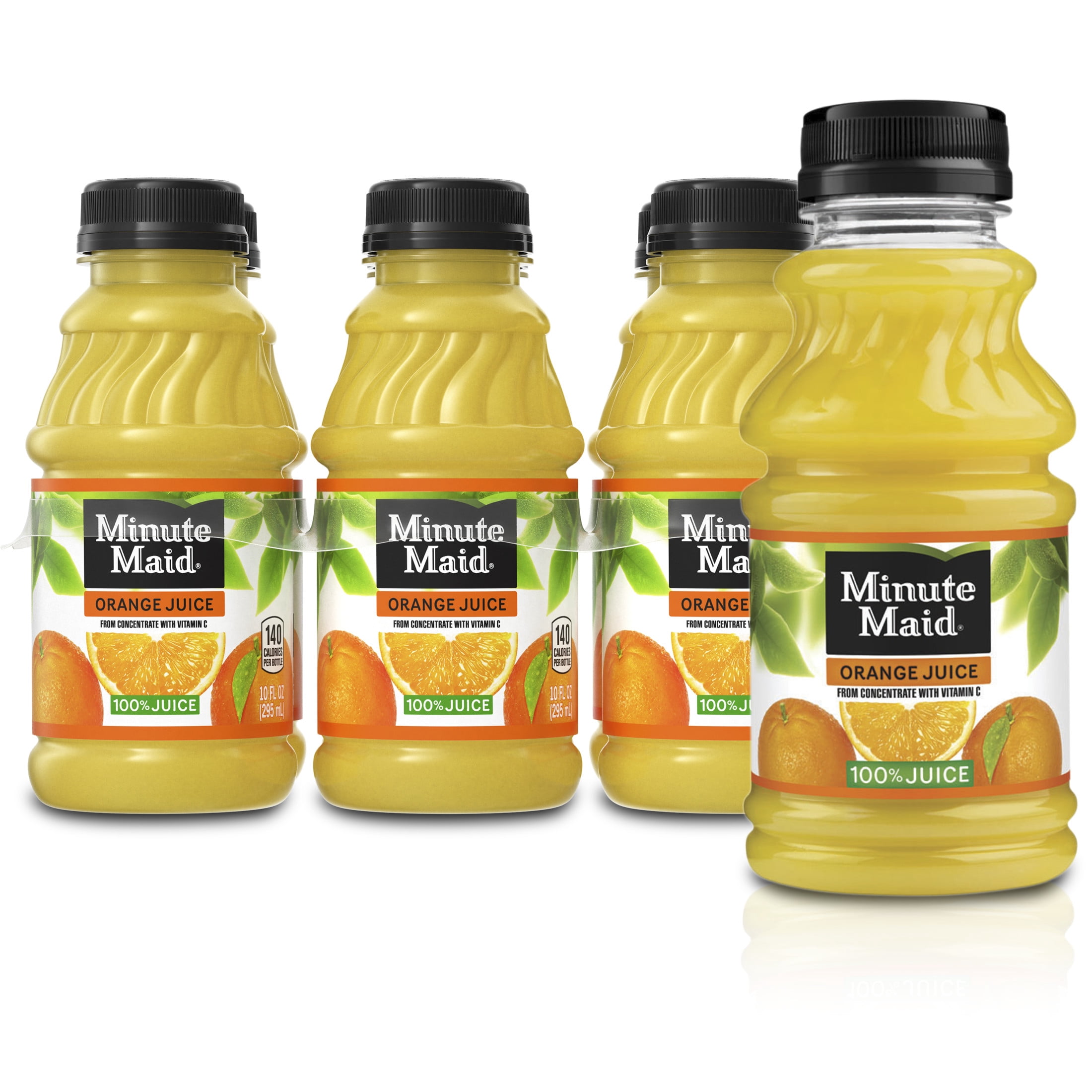 Minute Maid Orange Juice Drink, 10 fl oz, 6 Bottles, Made from ...