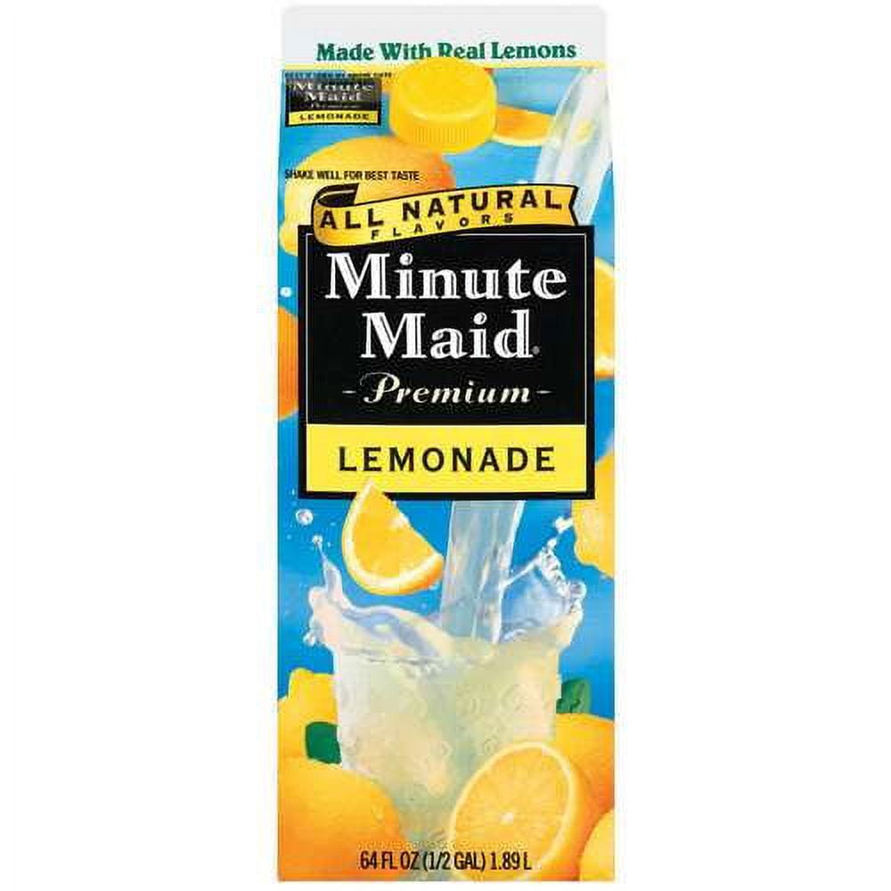 Minute Maid Premium Lemonade, Half Gallon - Walmart.com