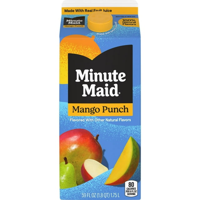 Minute Maid Premium Mango Punch Fruit Juice, 59 fl oz Carton (Pack of 4 ...