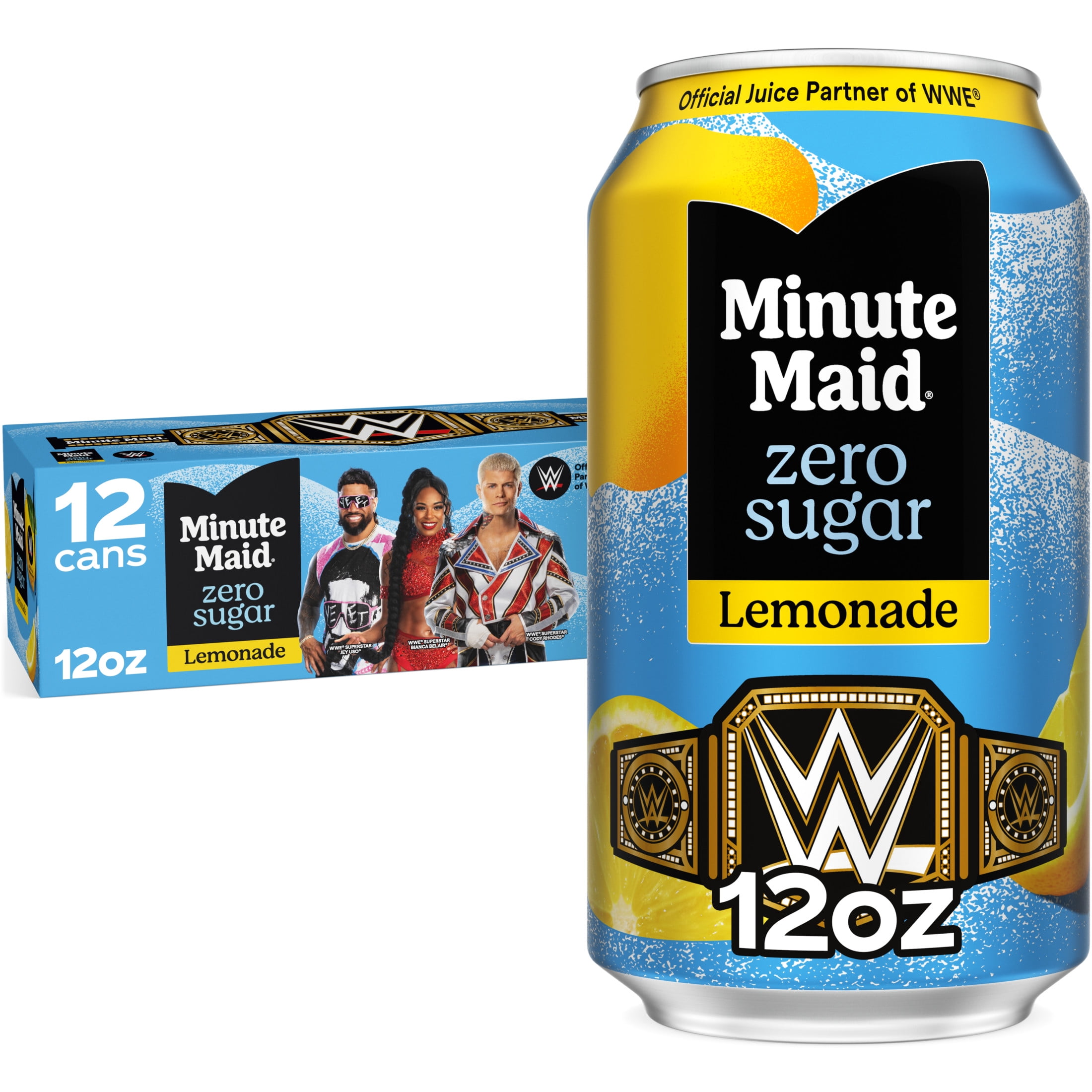 Minute Maid Zero Sugar, Low-Calorie Lemonade Fruit Juice, Diet Drink ...