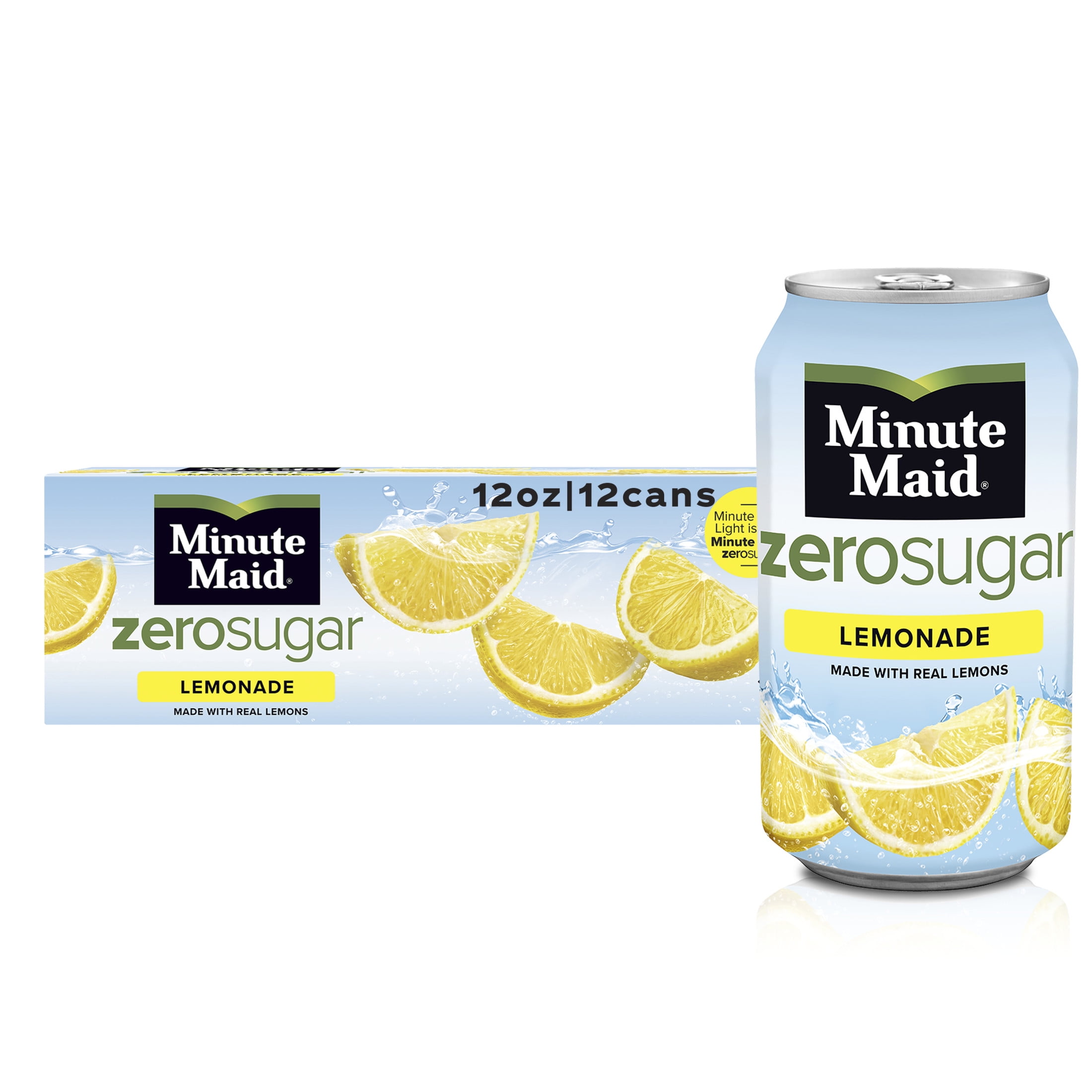 Minute Maid Zero Sugar, Low-Calorie Lemonade Fruit Juice, Diet Drink ...